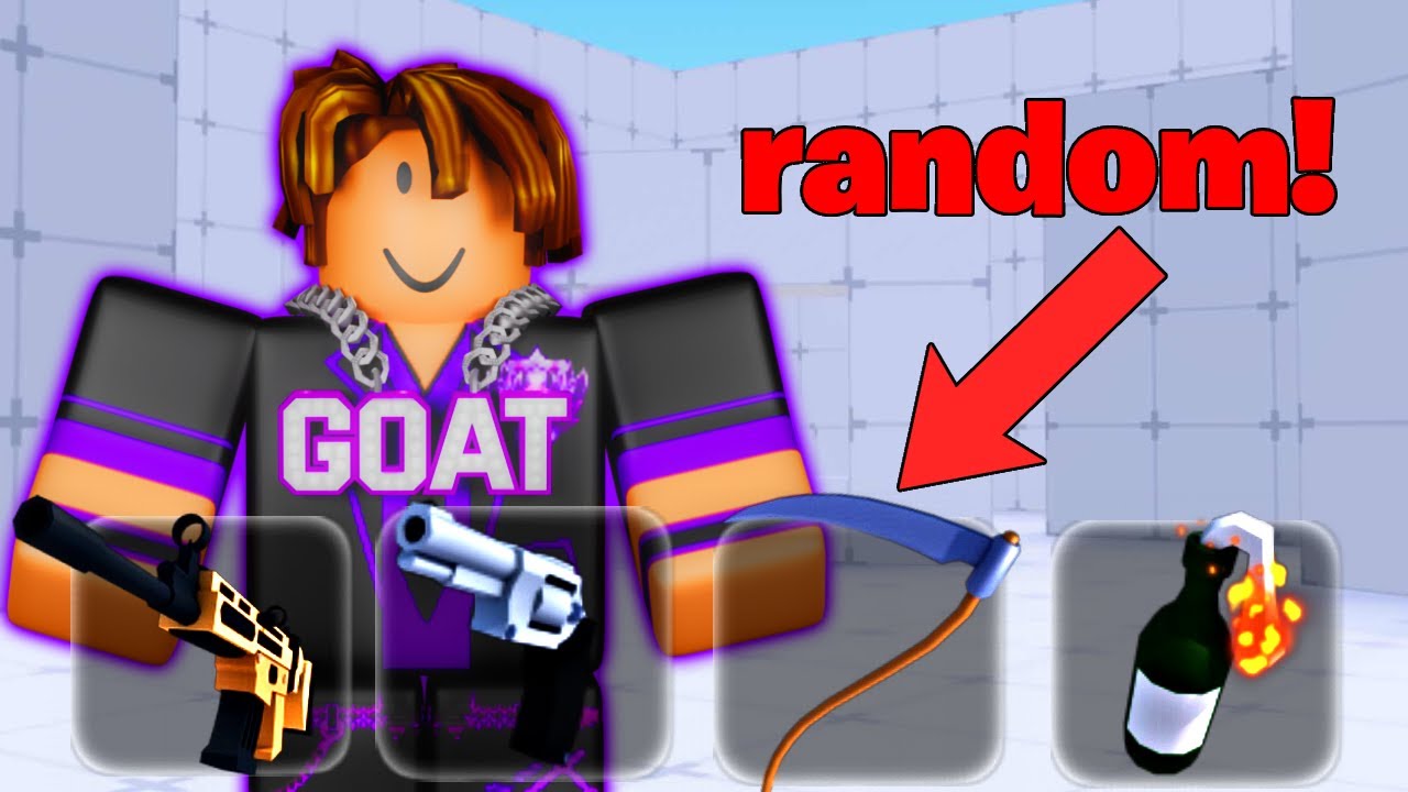 So I Did The Random Loadout Challenge In Roblox Rivals - YouTube