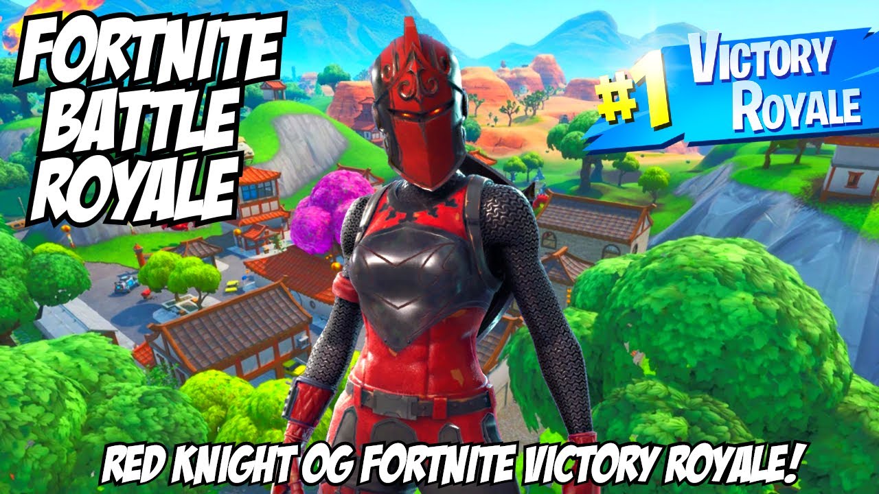 Red Knight OG Fortnite Victory Royale! - Fortnite Battle Royale - YouTube