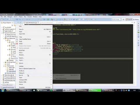 ejemplo basico MVC java con mySQL - YouTube
