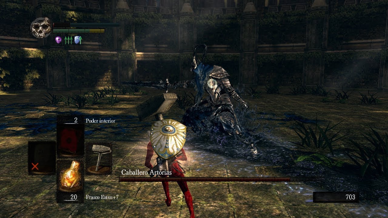 Dark Souls - Knight Artorias (NG+) - SL1 Character (Red Tearstone Ring ...