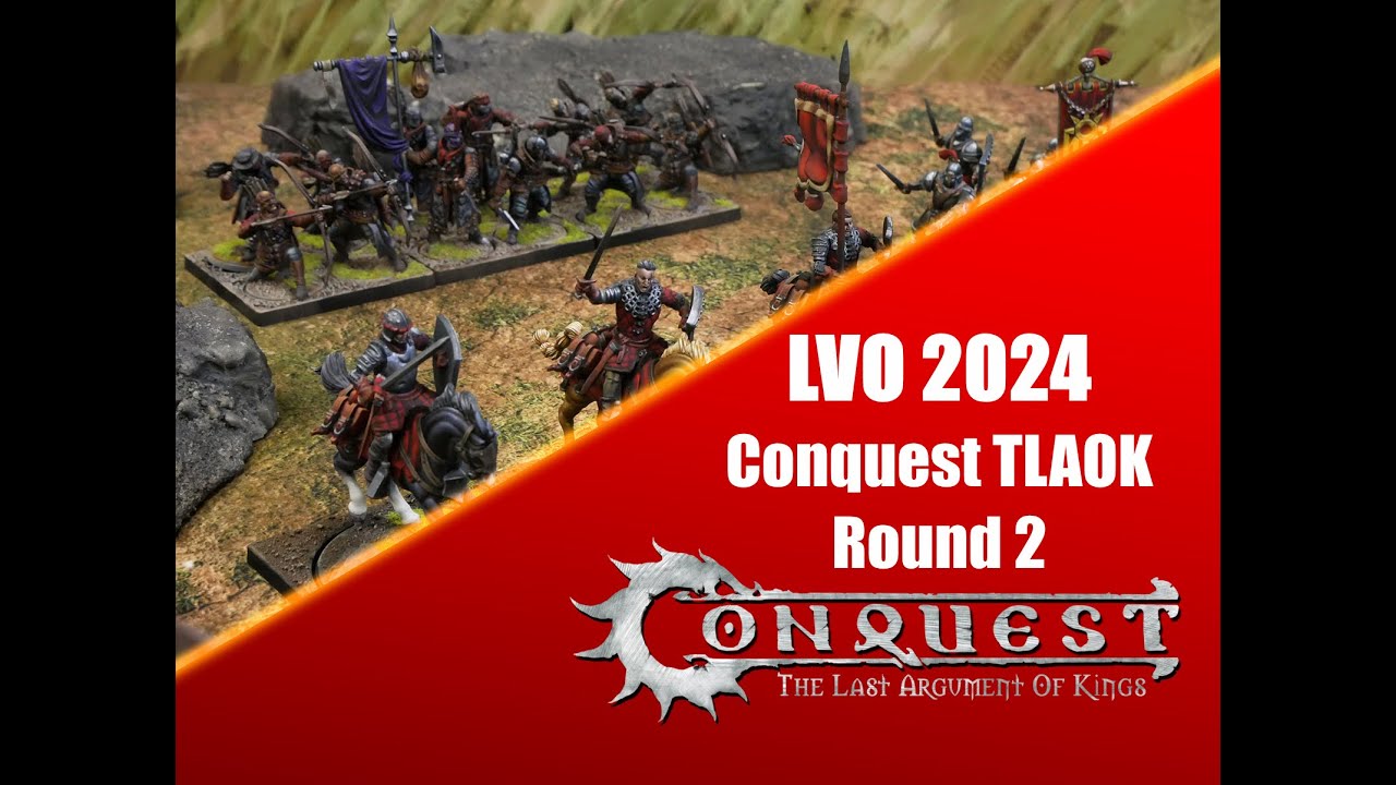 LVO 2024 Conquest TLAOK Tournament Round 2 - YouTube