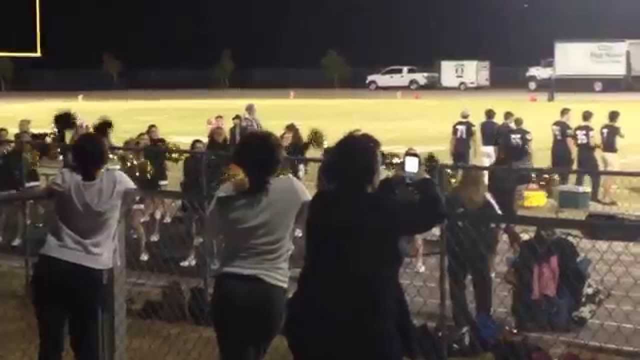 Ocoee At East Ridge Football Game Varsity Cheer Dance Scene - YouTube