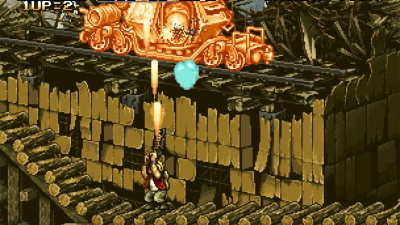 Metal Slug 1 - All Bosses (No Damage) - YouTube