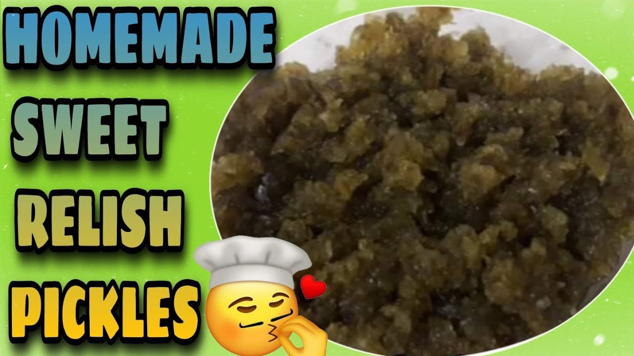 HOW TO MAKE SIMPLE SWEET PICKLE RELISH/FROM MY HOMEMADE PICKLE CUCUMBER ...