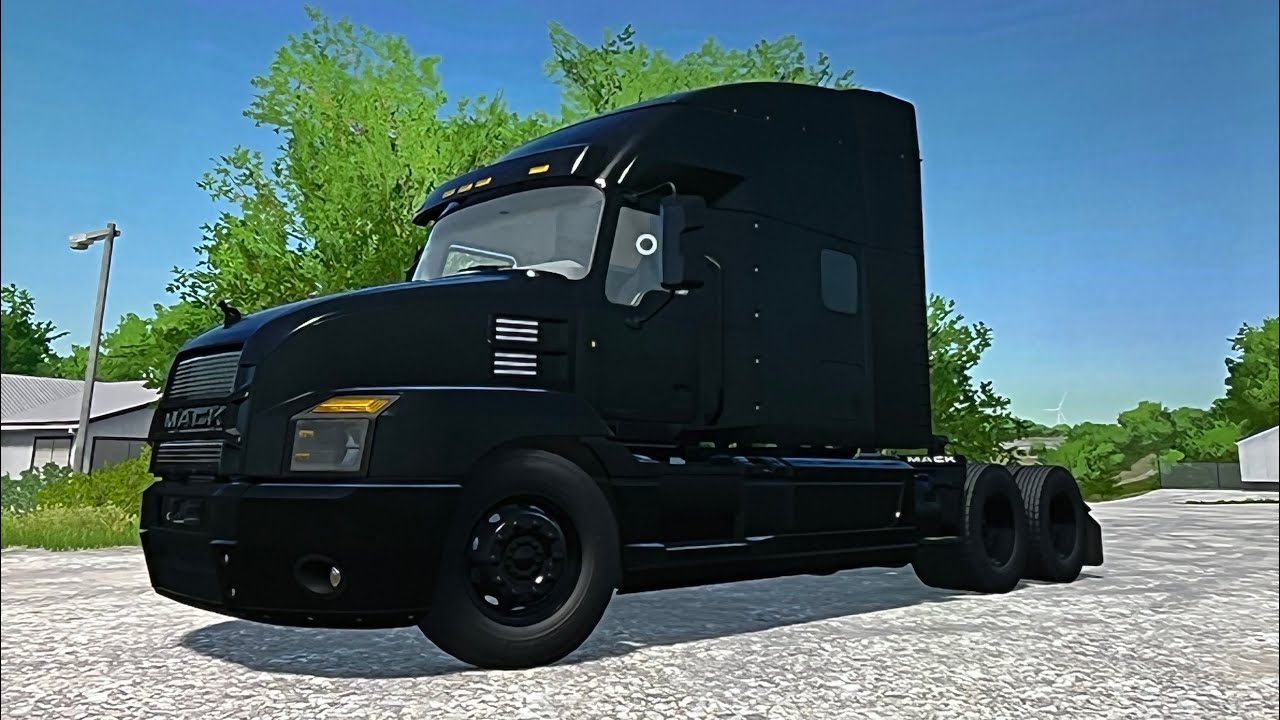 Farming Simulator 22 - Mack Trucks Black Anthem 6X4 - YouTube
