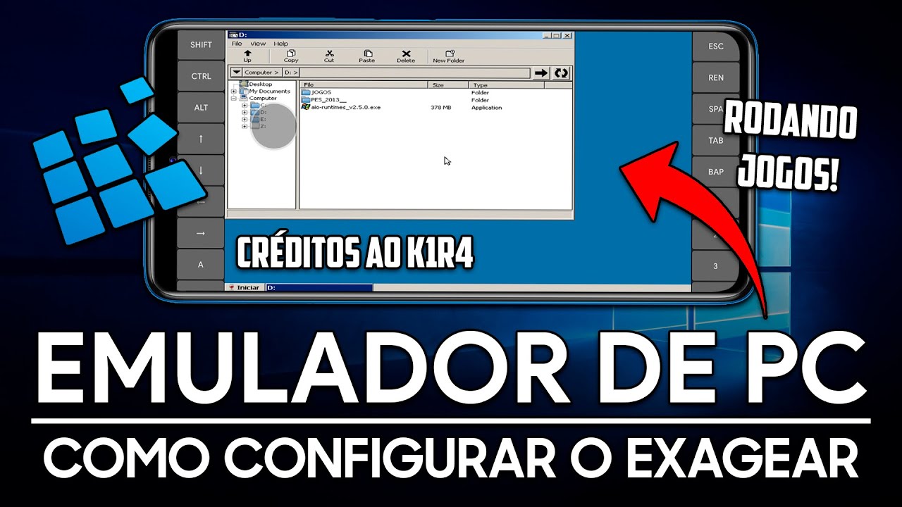 ExaGear | Emulador de PC para ANDROID! | Como Configurar o EXAGEAR e ...