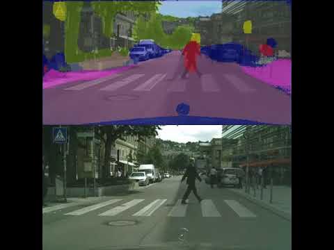 Cityscapes Semantic Segmentation Demo - YouTube