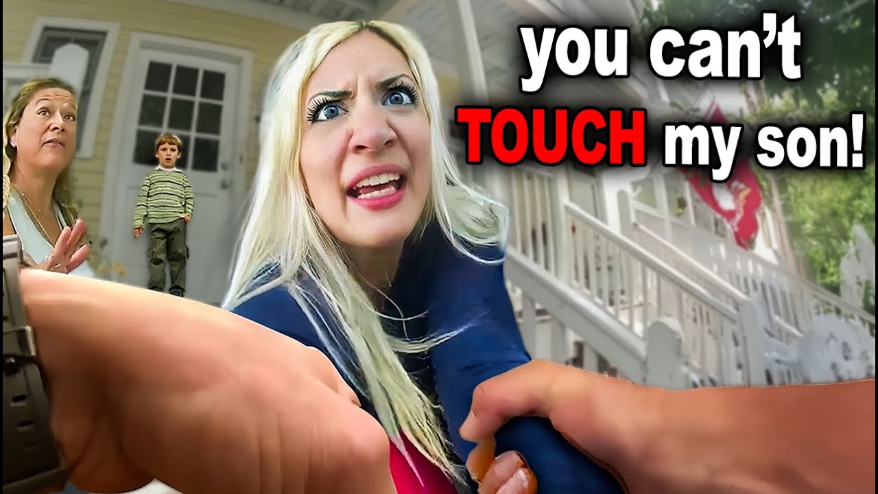 When SUPER Psycho Mom Thinks She’s in Charge Until Police Prove ...
