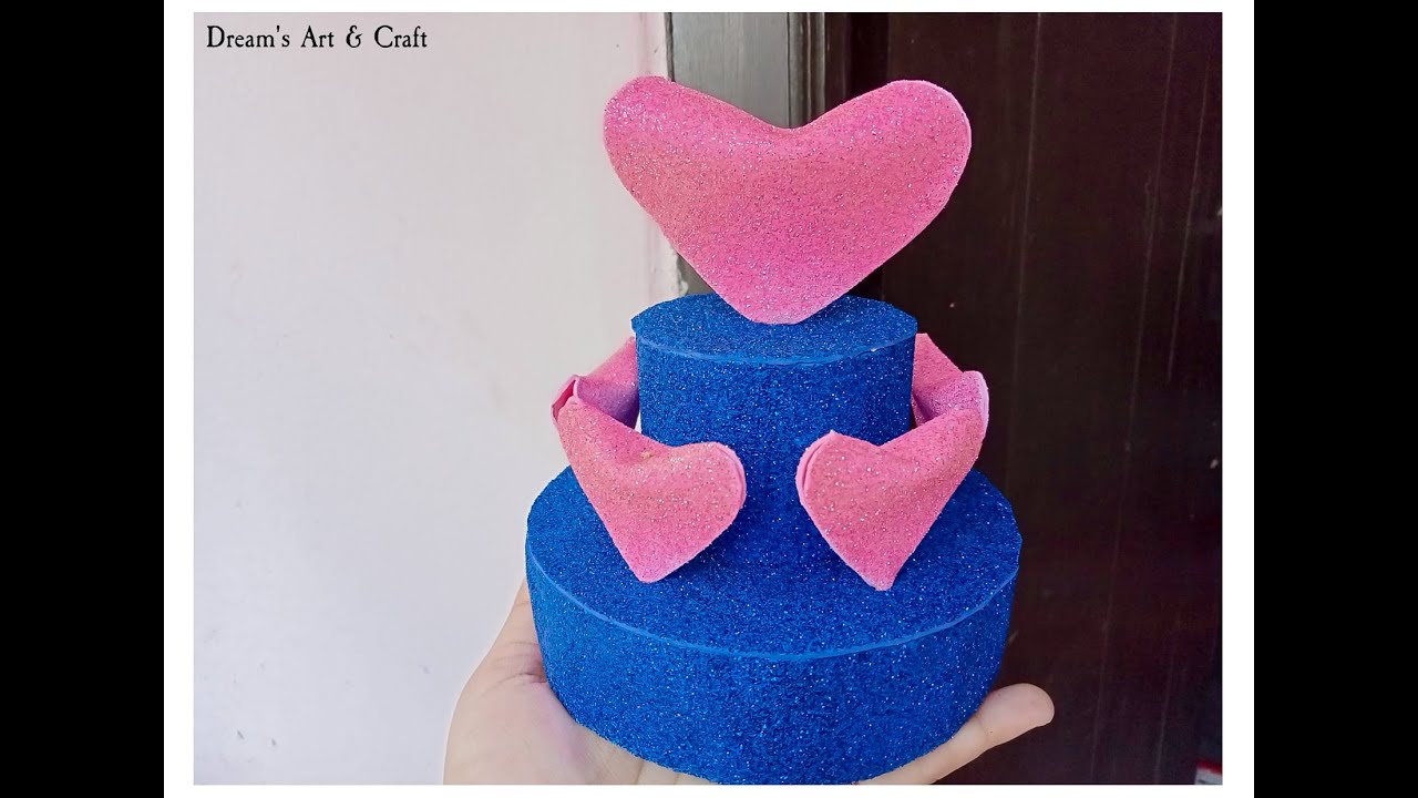 Unique & Easy showpiece | craft ideas with paper | Dream's Arts & Craft ...