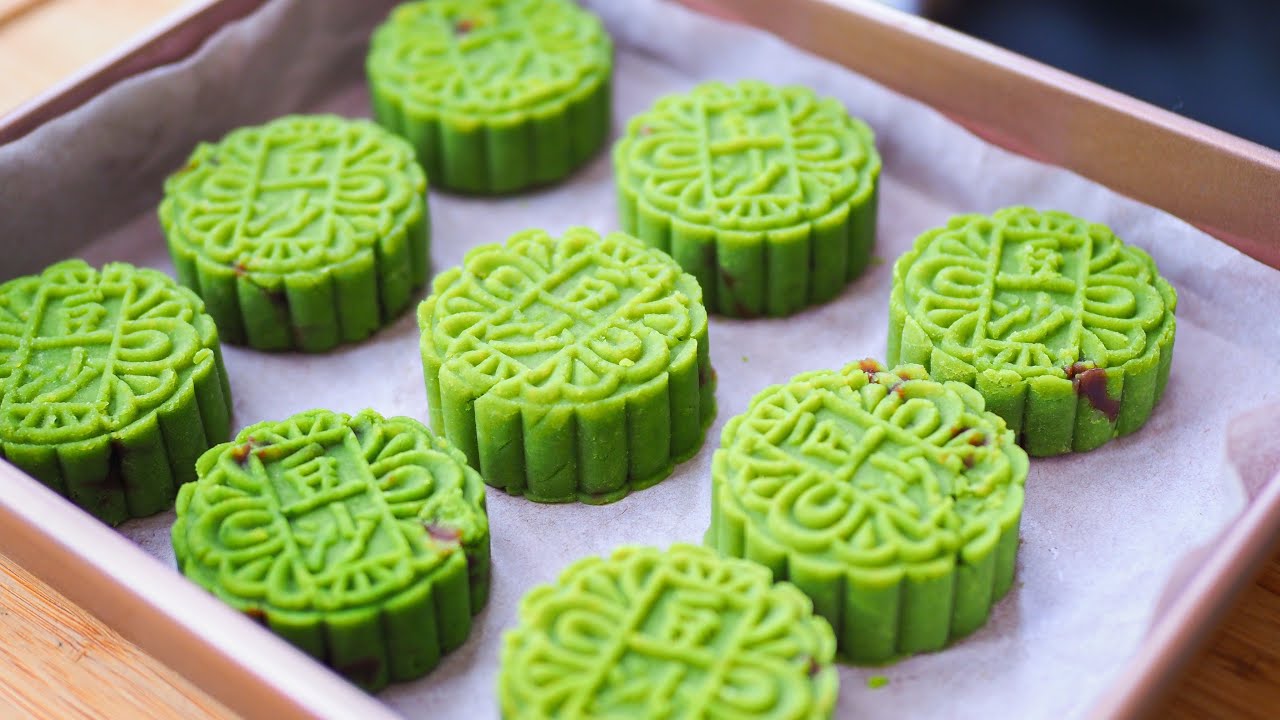 [No Music] Easy Mung Bean Mooncake | No Bake Recipe | Moon Cooking ...