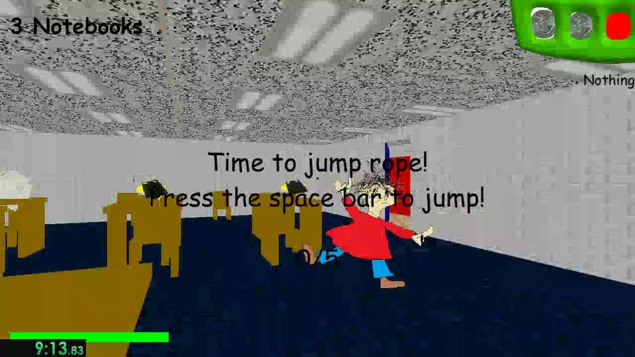 Baldi's Basics: Survival% - 3 Notebooks With Camping: 23:40.70 - YouTube