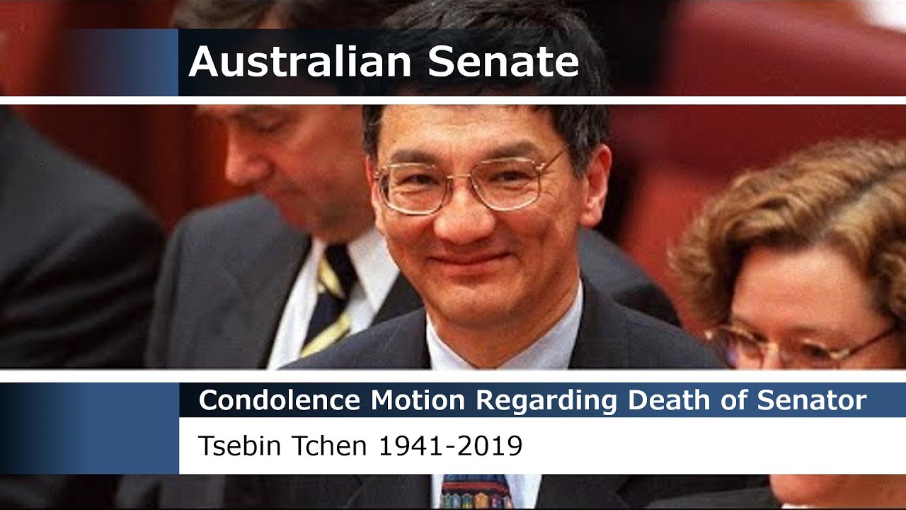 Senate Proceedings - Condolence Motion Regarding the Death of Former ...
