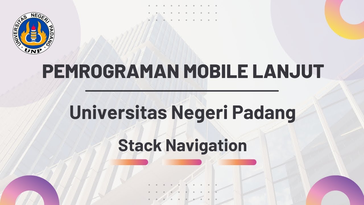 Tutorial Stack Navigation Flutter Fluttermapp Belajarpemrogramanpemula Youtube 8856
