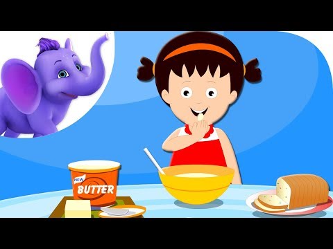 Betty Bought Some Batter Butter - Nursery Rhyme with Karaoke