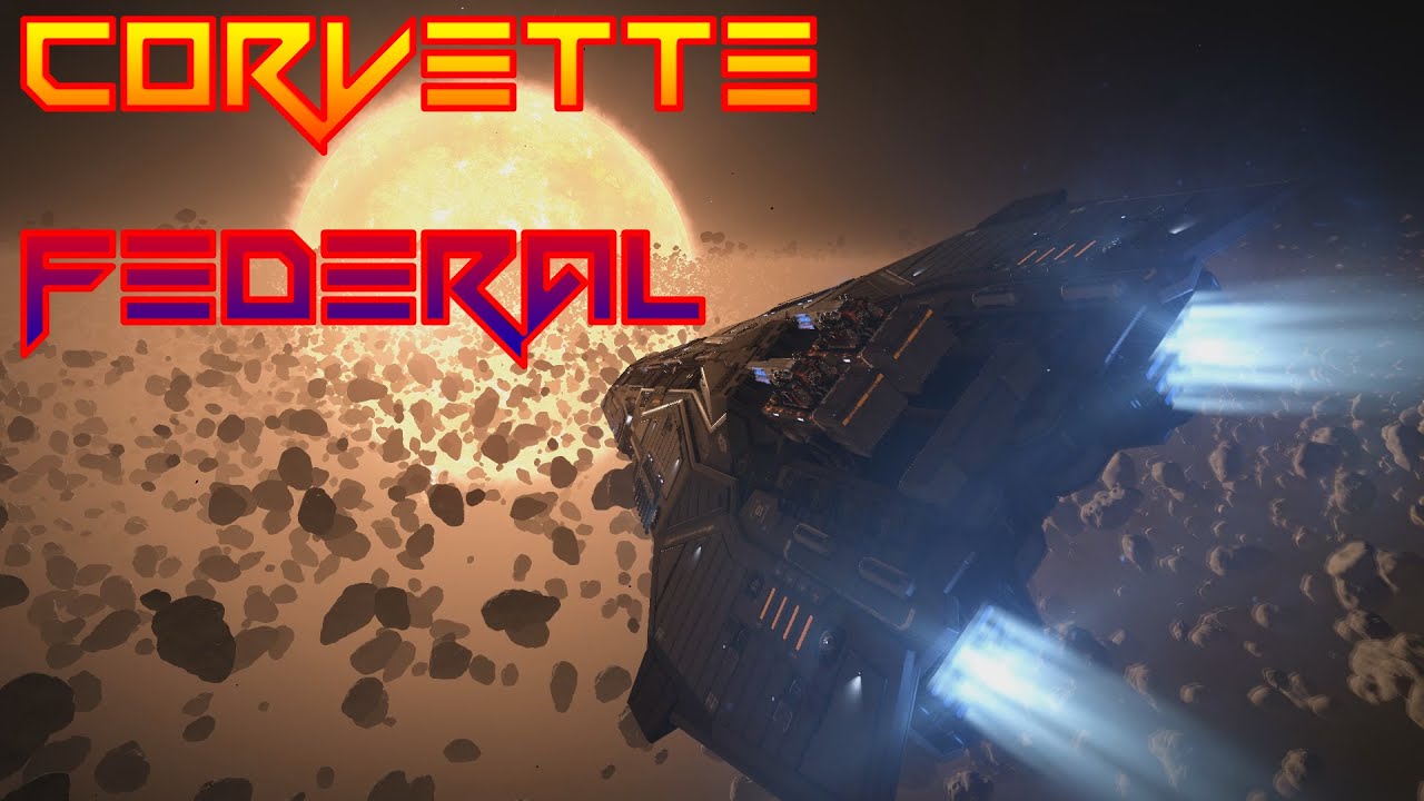 [Elite Dangerous] Federal Corvette en action - YouTube