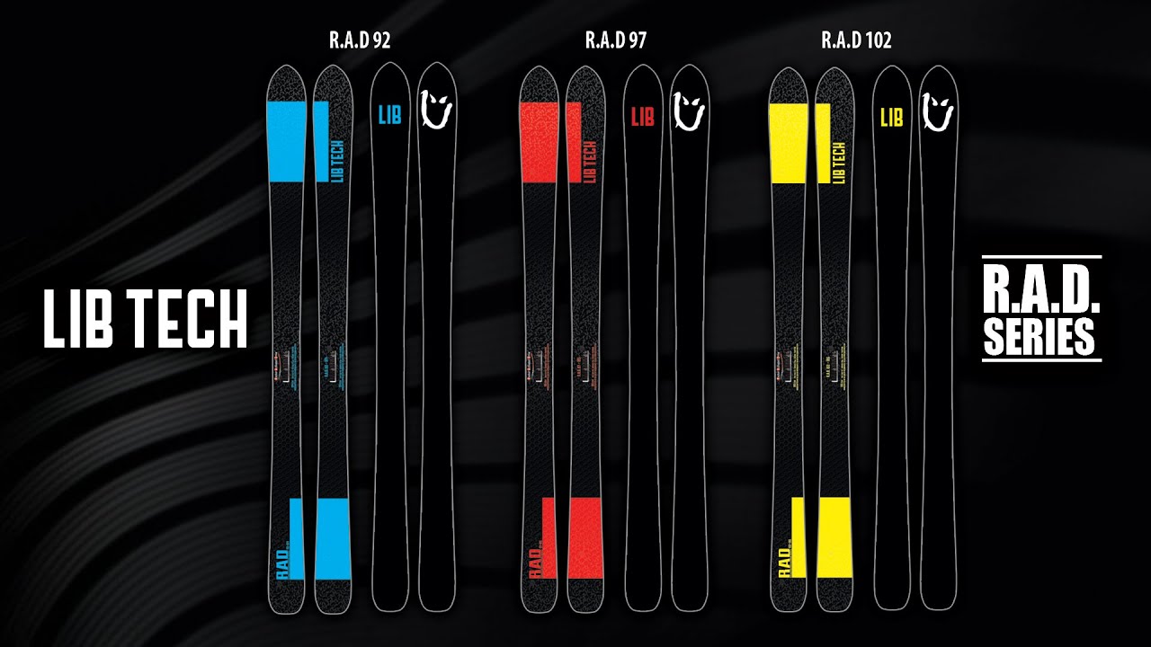 R.A.D. SERIES | 2022-2023 LIB TECH SKIS - YouTube