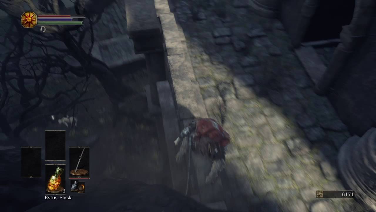 DARK SOULS III- Fall Damage in a nutshell - YouTube