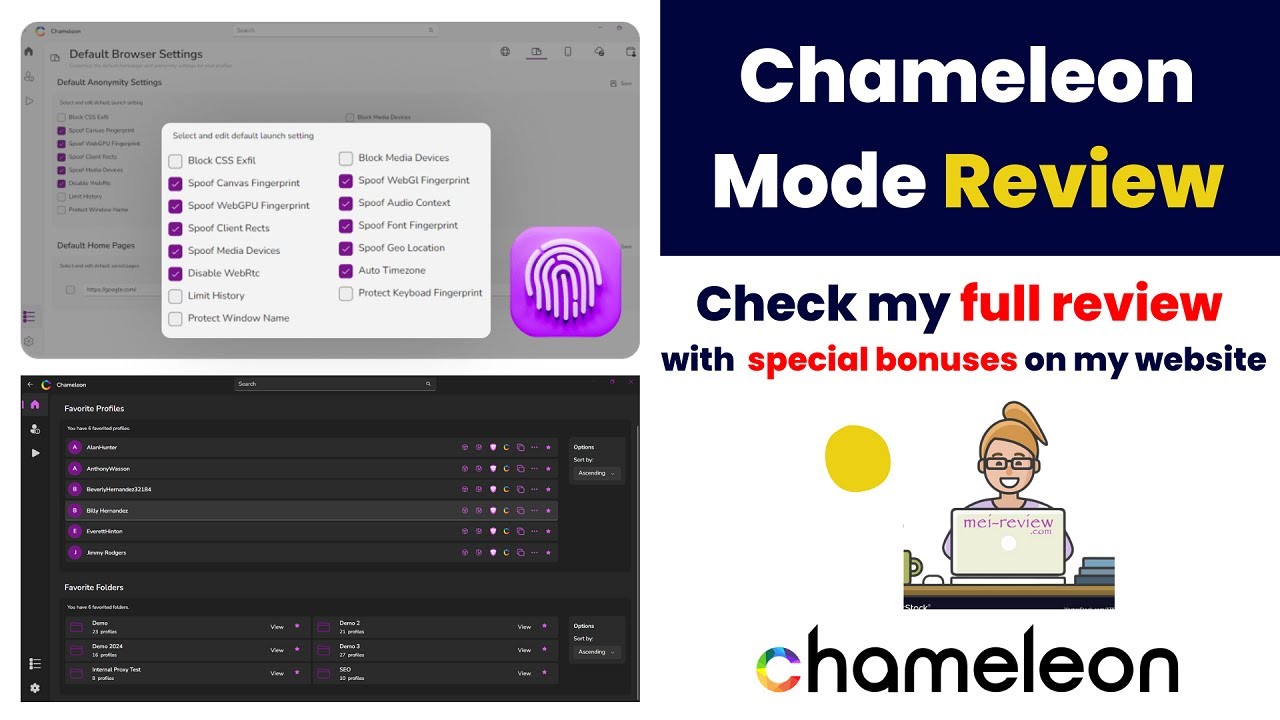 Chameleon Mode Review, Huge Bonus & Demo: The Ultimate Online Security ...