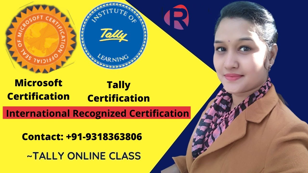 Microsoft & Tally Certification Program||International Recognized ...