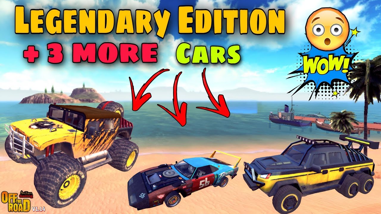 Off The Road New V1.14 Legendary Edition Cars Hellfire, Typhoon, Golden Yeti || OTR Legendary ...