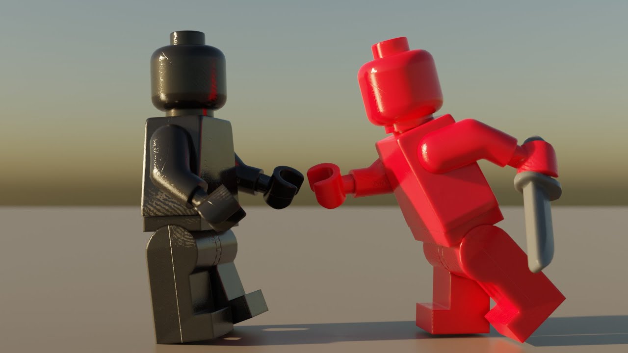 Lego Blender Animation Test 2 - YouTube