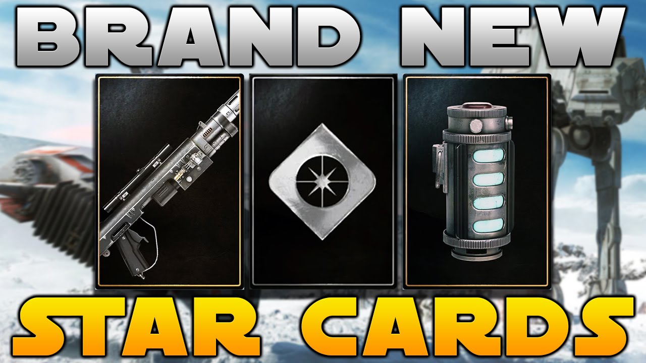 Star Wars Battlefront NEW Star Cards & Traits - Bacta Bomb, Ion ...
