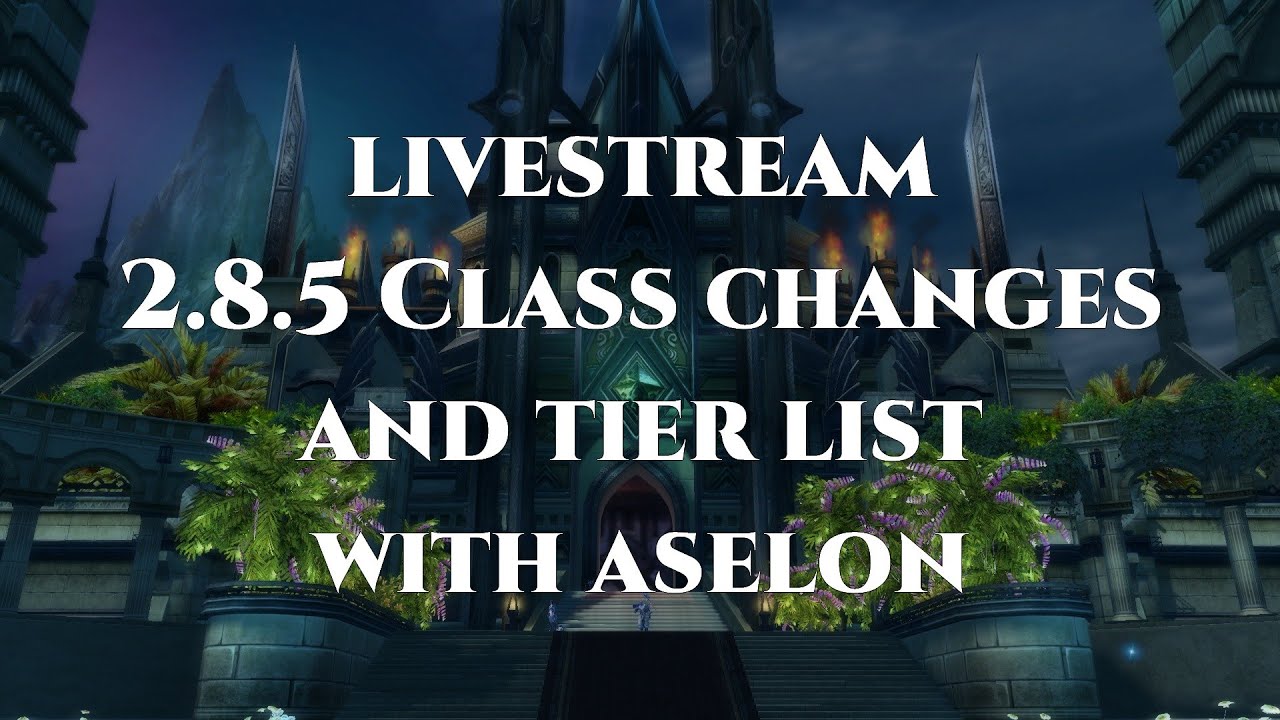 Talking about class changes and 1v1 class tier list - Costream with ...