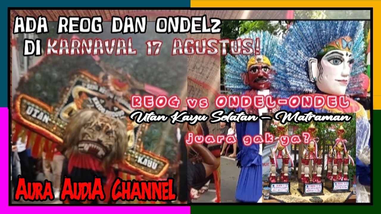 KARNAVAL 17 AGUSTUS 2022 UTAN KAYU SELATAN MATRAMAN II ATRAKSI REOG DAN ...