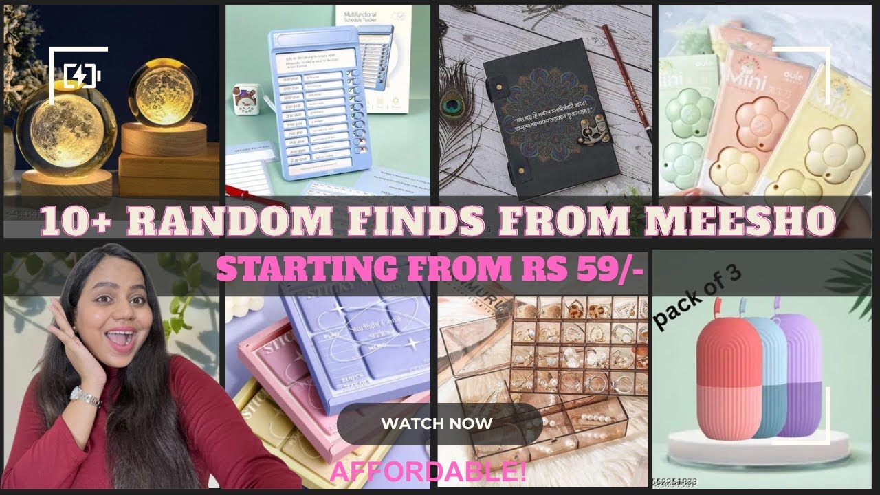 *HUGE* RANDOM MEESHO FINDS | 10+ ITEMS | PART 2 - YouTube