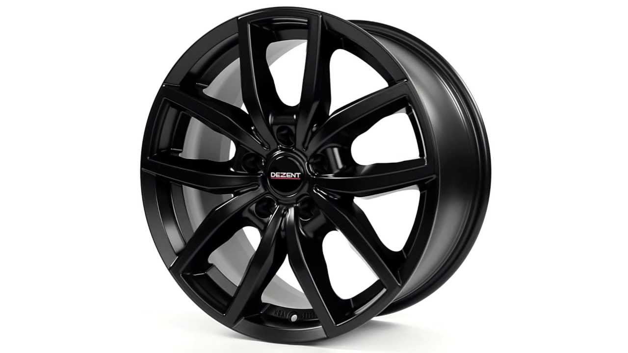 FelgenOutlet.de - Dezent · TE · black matt - YouTube