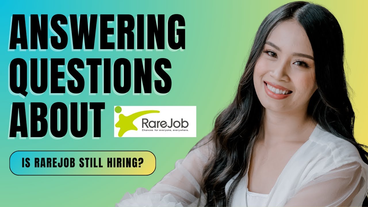 RAREJOB FAQS: AM I STILL WITH RAREJOB? HOW MUCH IS THE SALARY, ETC ...