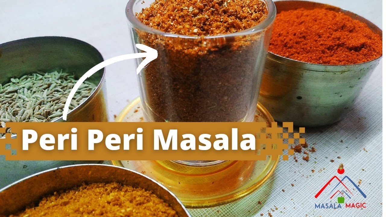How to make Peri Peri Masala at home? | घर पर पेरी पेरी मसाला कैसे ...