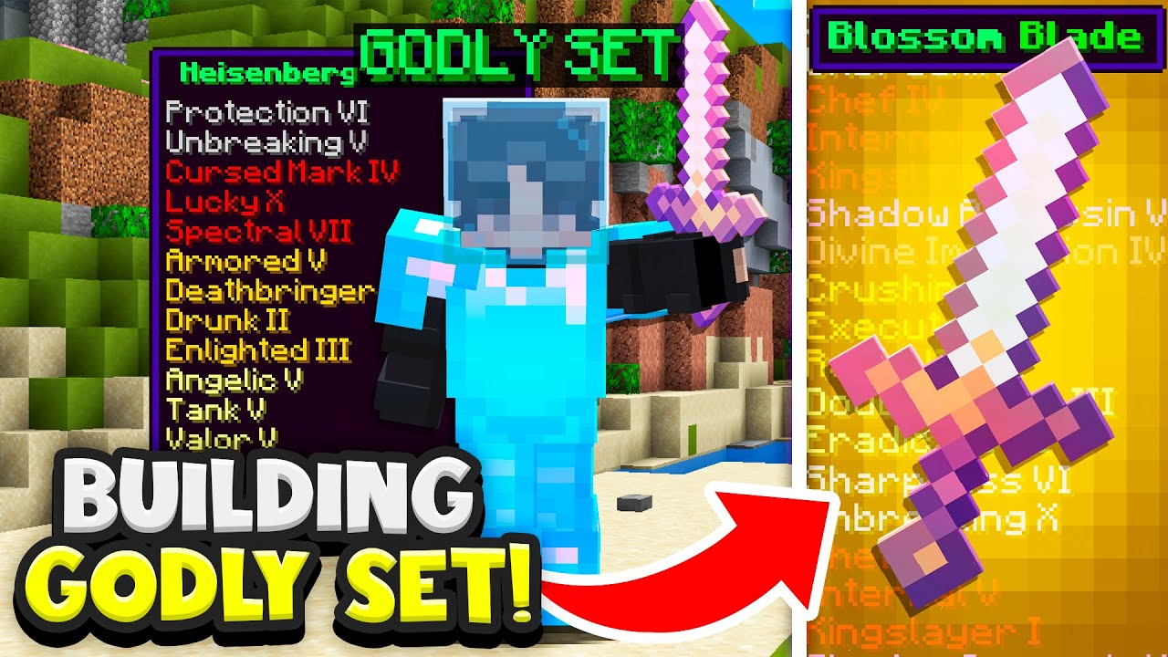 BUILDING THE *CRAZIEST* GOD-SET ON THE SERVER! | Minecraft Factions ...