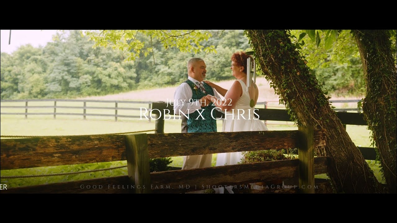 The Wedding of Robin x Chris | Good Feelings Farm, MD - YouTube