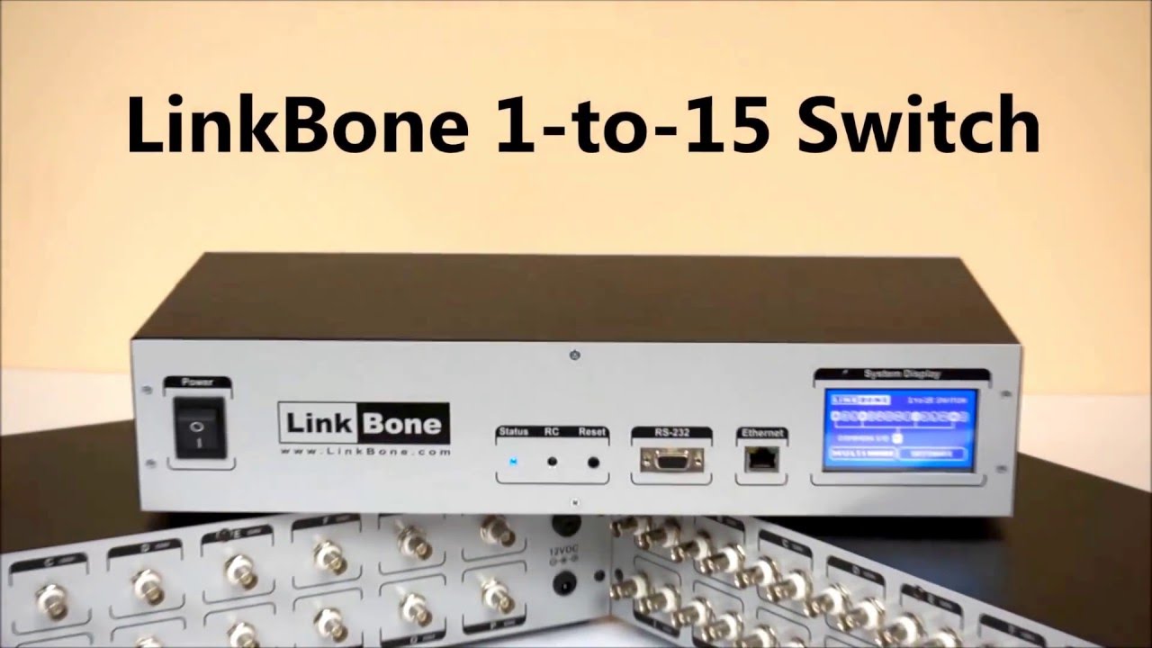 BNC switch from LinkBone - YouTube