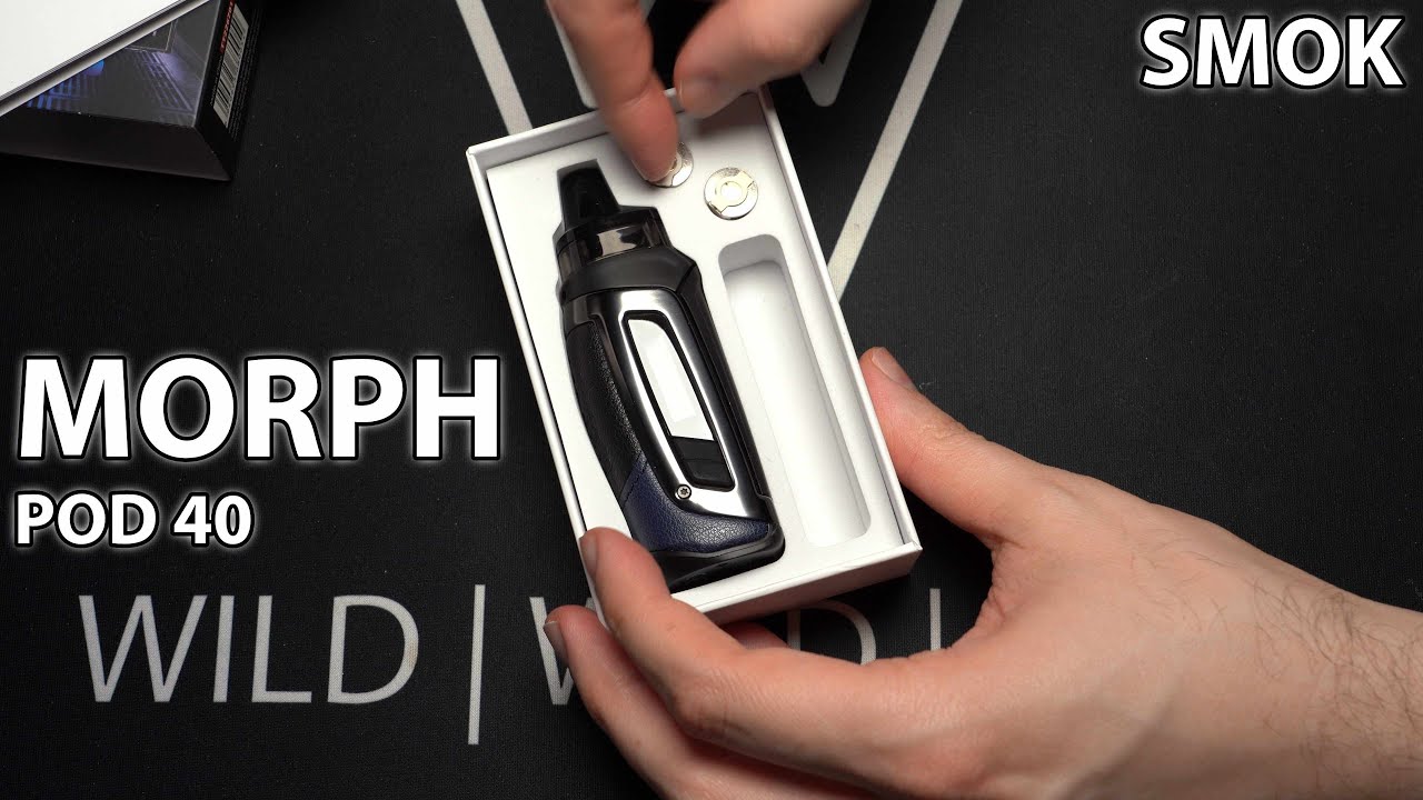 MORPH POD 40 by SMOK Unboxing ASMR 4k - YouTube