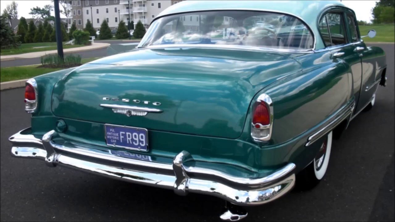 "1953" Desoto Powermaster - 7 - 1 - 2017 Saturday - YouTube