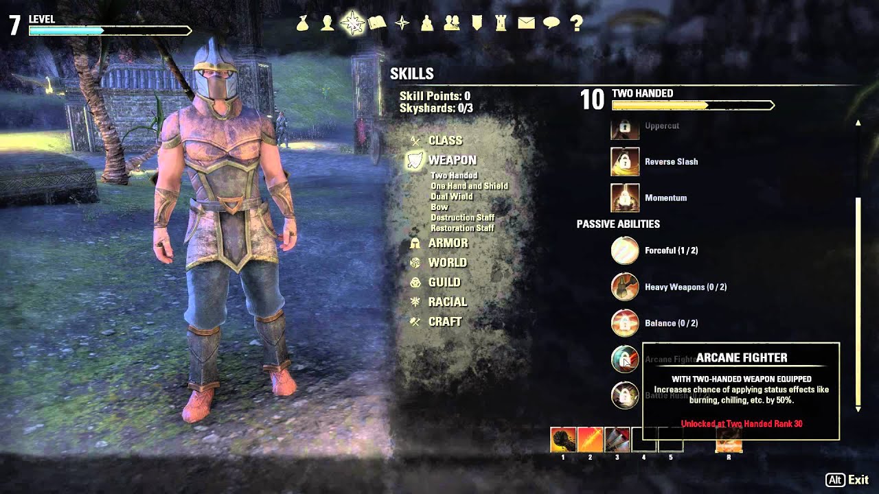 The Elder Scrolls Online! Dragonknight game play! HD! - YouTube