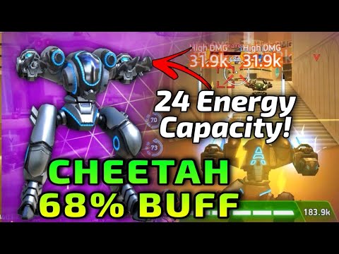 ⚡68% Buff to Cheetah + 24 Energy Mech Now!⚡ || Mech Arena - YouTube