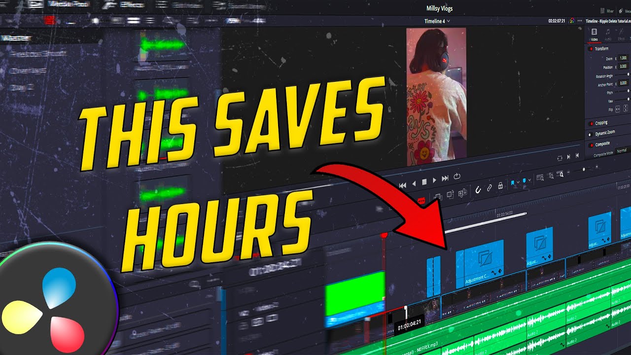 This ONE Trick Will SAVE You So Much TIME In DaVinci Resolve! - YouTube