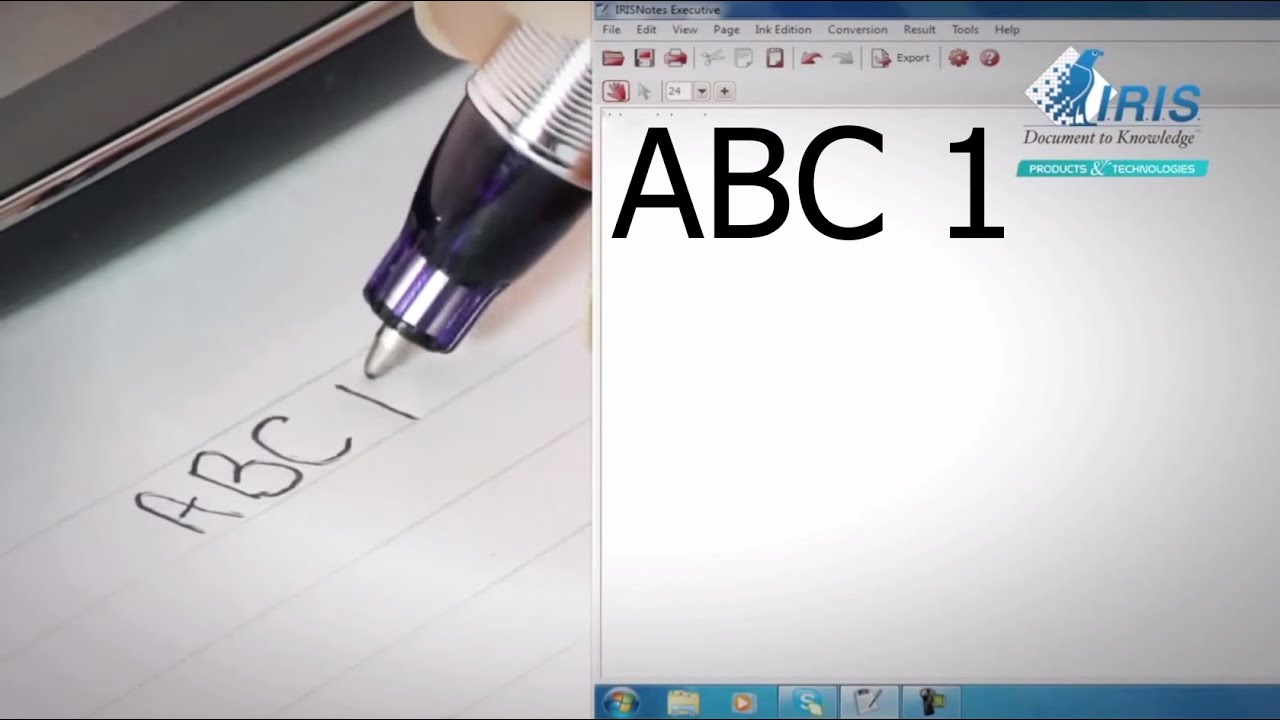 IRISNotes 2 - Convertissez vos notes manuscrites en texte éditable ...