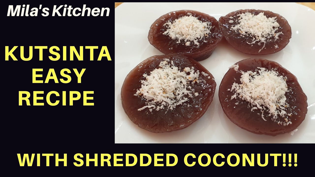 Easy Kutsinta Recipe|Paano Magluto Ng Kutsinta|Milas Kitchen - YouTube