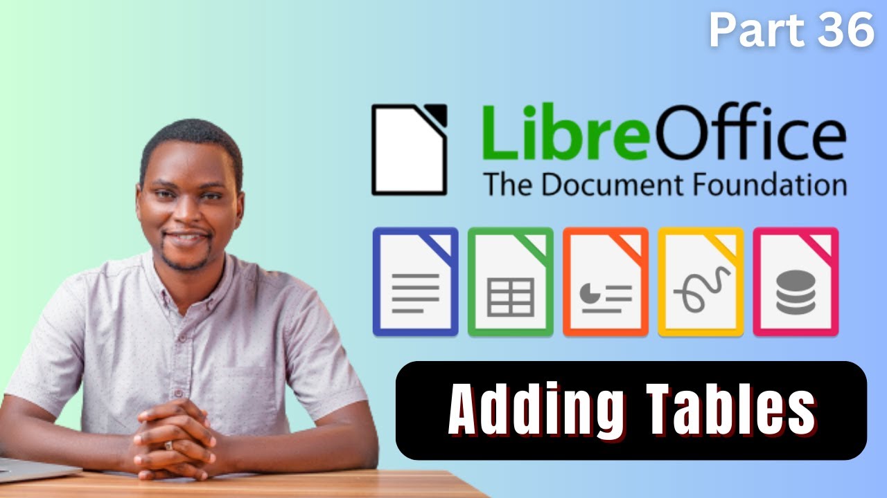 36.0 Inserting and Formatting Tables in Presentations - YouTube