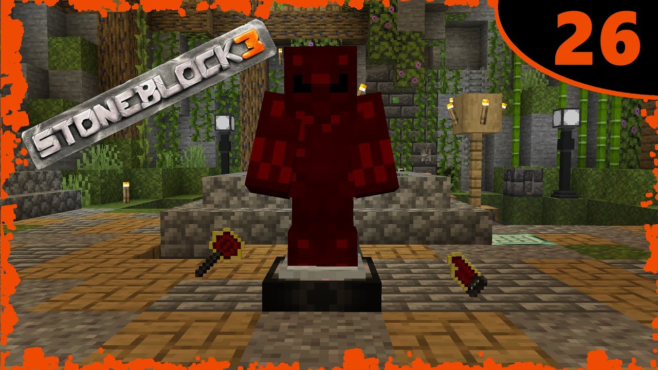 EMC desbloqueado y la armadura de materia roja! | FTB STONEBLOCK3 EP26 ...
