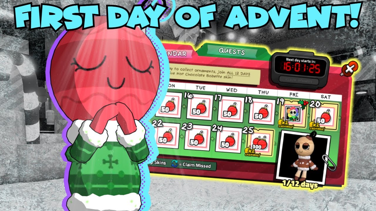 Dandy's World Christmas Update! Advent Calendar + Gold Quests! - YouTube
