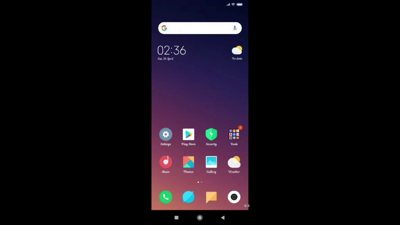 Cara mengubah font Handphone - YouTube