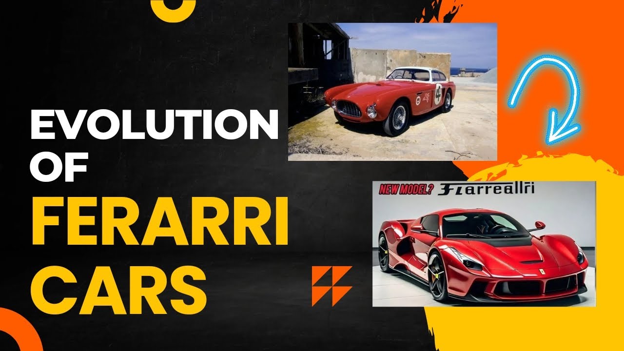 EVOLUTION OF Ferrari Cars #FERARRI - YouTube