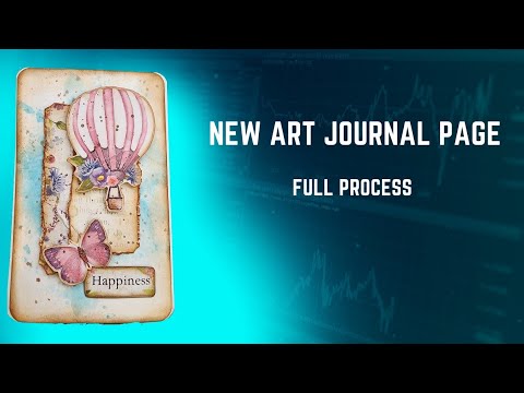 How to Art Journal Tutorial Process - YouTube