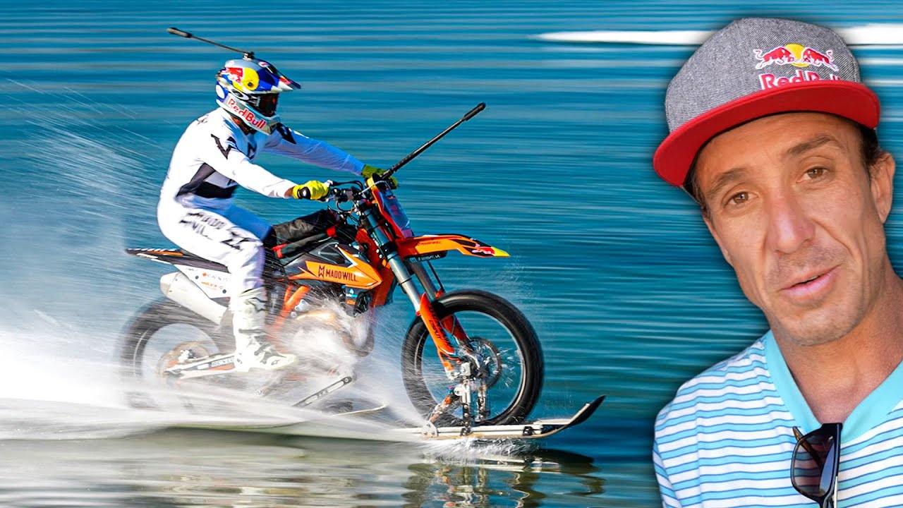 Robbie Maddison Rides His WATER BIKE In San Diego!! Angry Karen ...