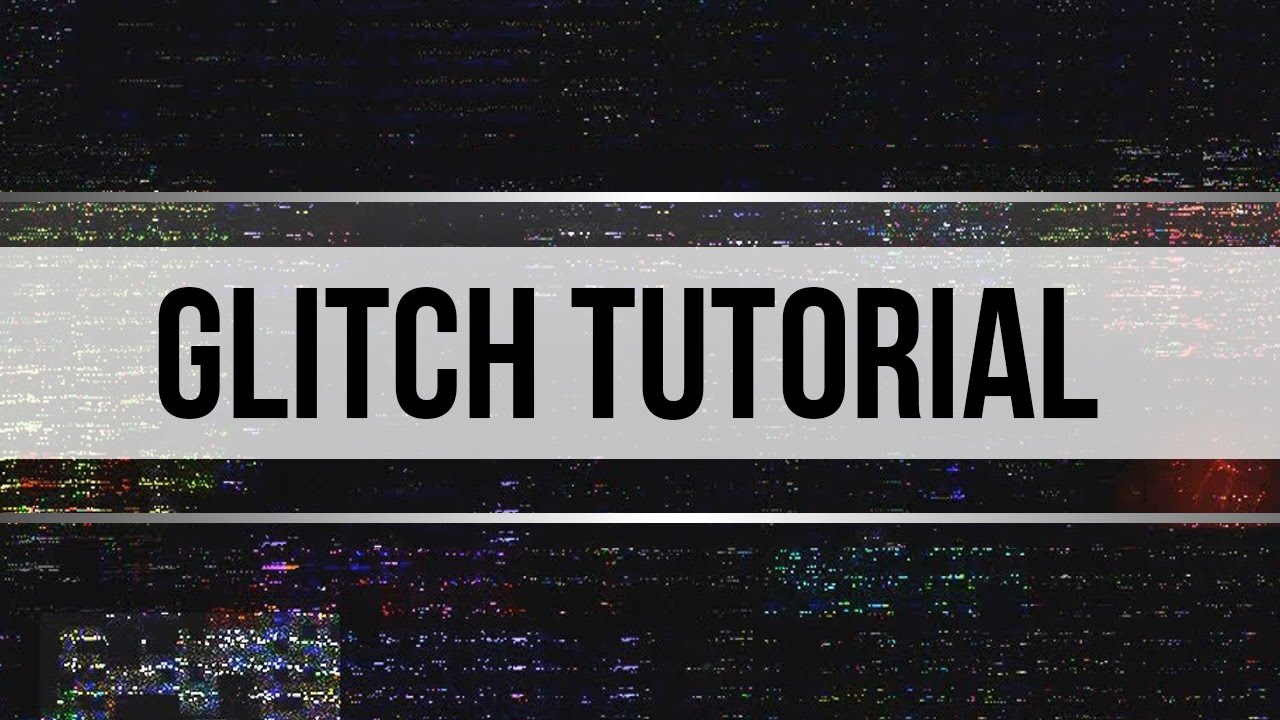Glitch INTRO TUTORIAL │ 100% After Effects (ADVANCED Tutorial) - YouTube